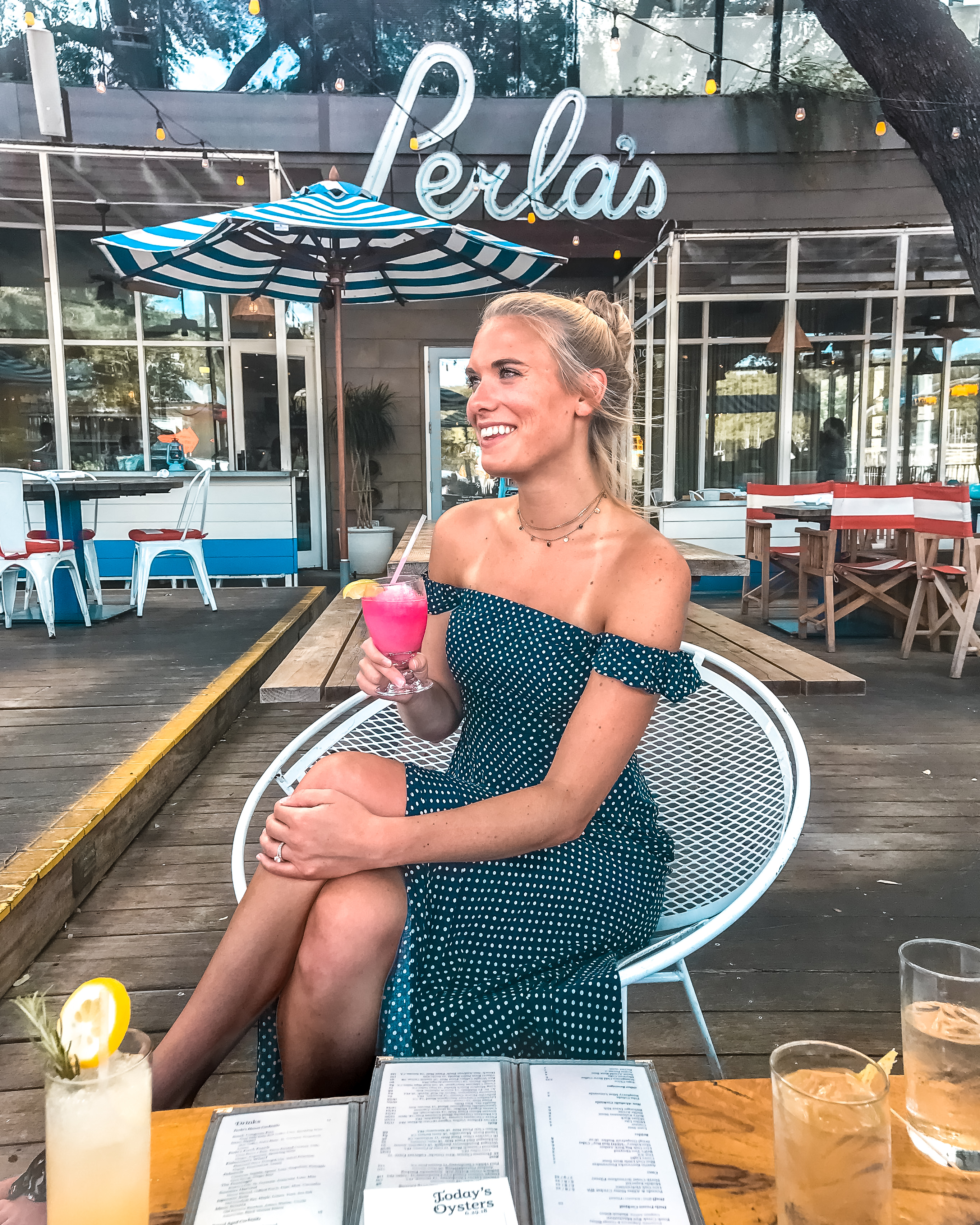 Frozen Cocktails, Oyster Shooters & Nautical Decor – Perla’s Seafood ...